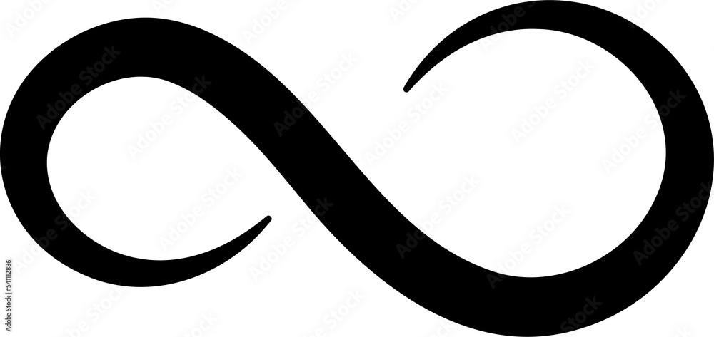 Infinity symbol. Eternity sign in png. Infinity icon on transparent ...