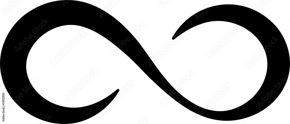 Infinity symbol. Eternity sign in png. Infinity icon on transparent ...