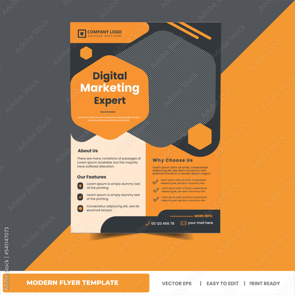 Professional Flyer Design - Business Flyer Template, event flyer ...