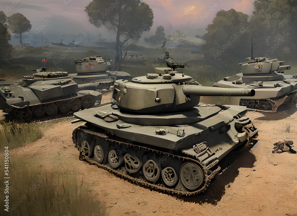 Fight Turret Soviet Armed Soldier Armored Tank Vehicle Army Military ...