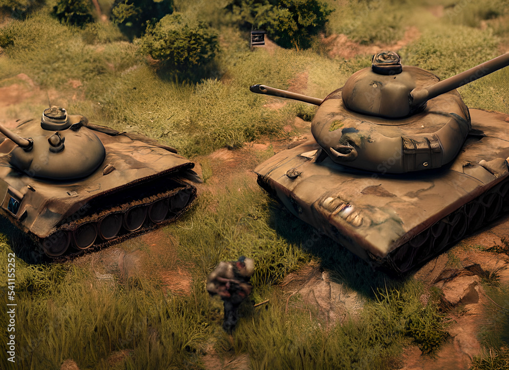 War Military Gun Armored Green Armor Cannon Forces Machine Fight Army ...