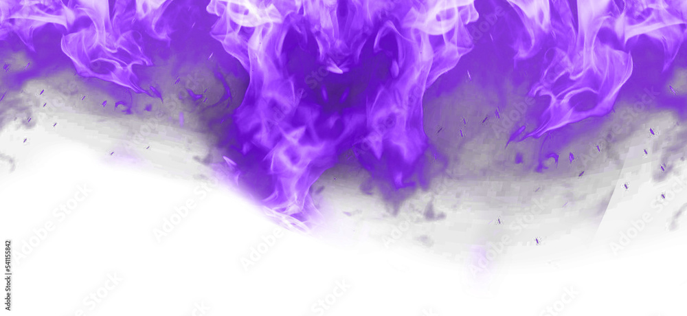 ภาพประกอบสต็อก purple Fire flame element ภาพ | Adobe Stock