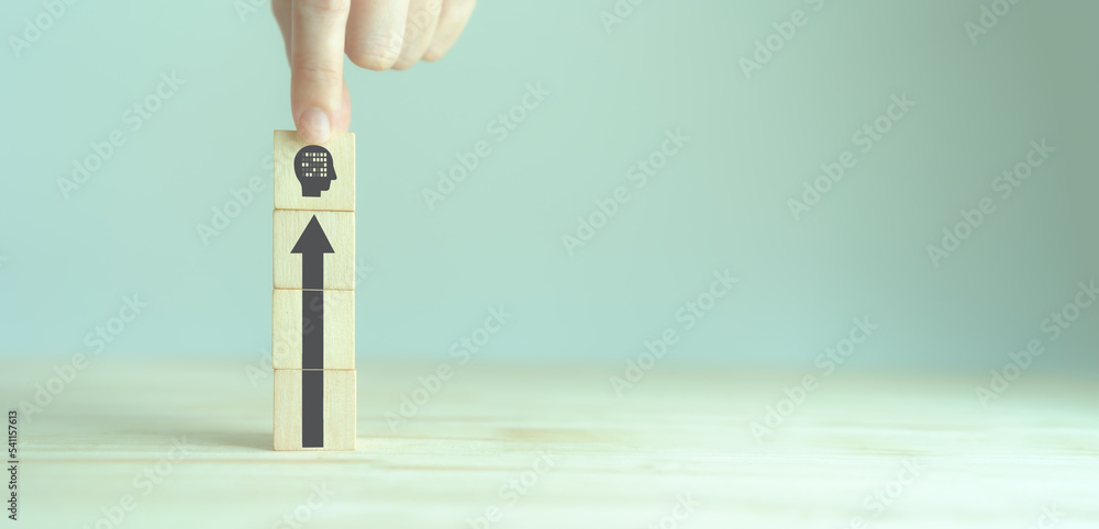 Data driven mindset concept. Collecting big data, analytics and making ...