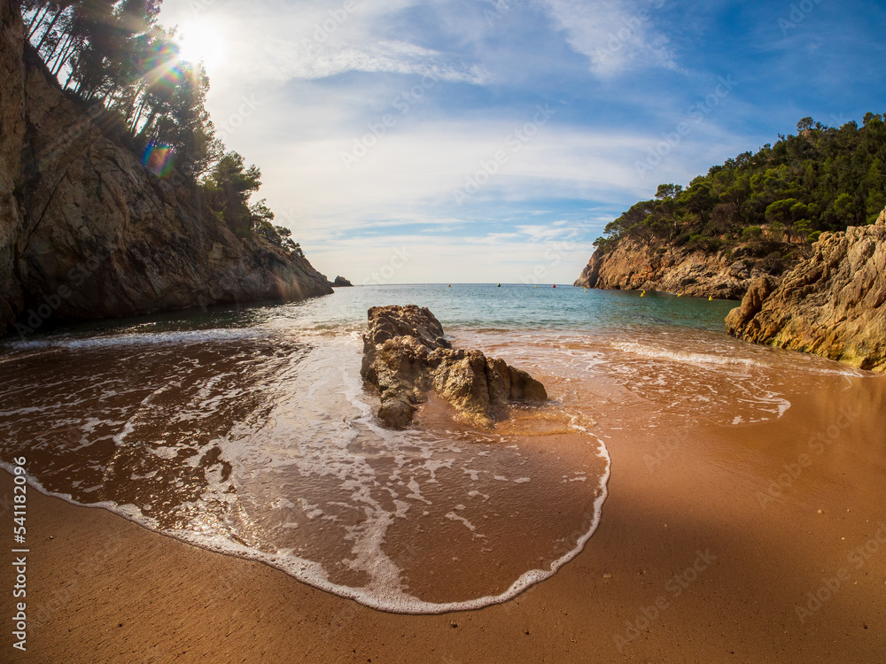 Calas y playas de la Costa Brava en Girona Stock Photo | Adobe Stock
