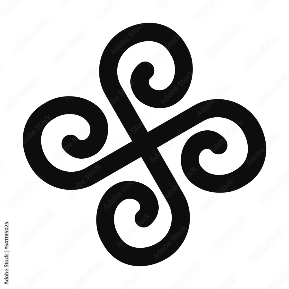 Bashkort symbol vector illustration icon - Black Bashkirs ancient ...