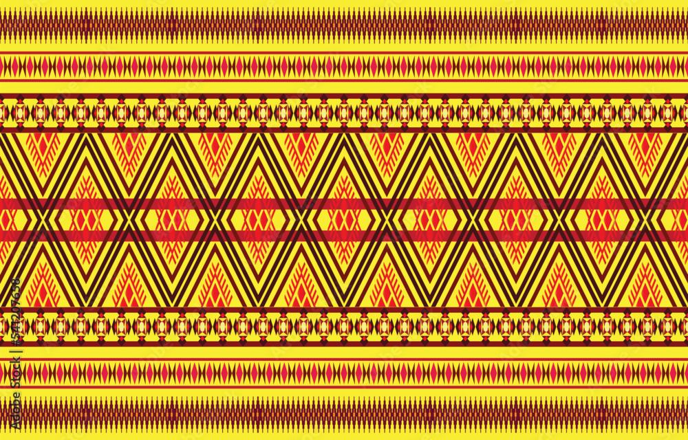 Gypsy pattern tribal ethnic motifs geometric vector background. Doodle ...