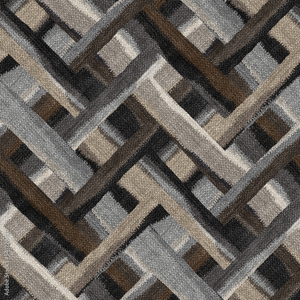 Rug seamless texture with diagonal cross stripes pattern, ethnic fabric ...