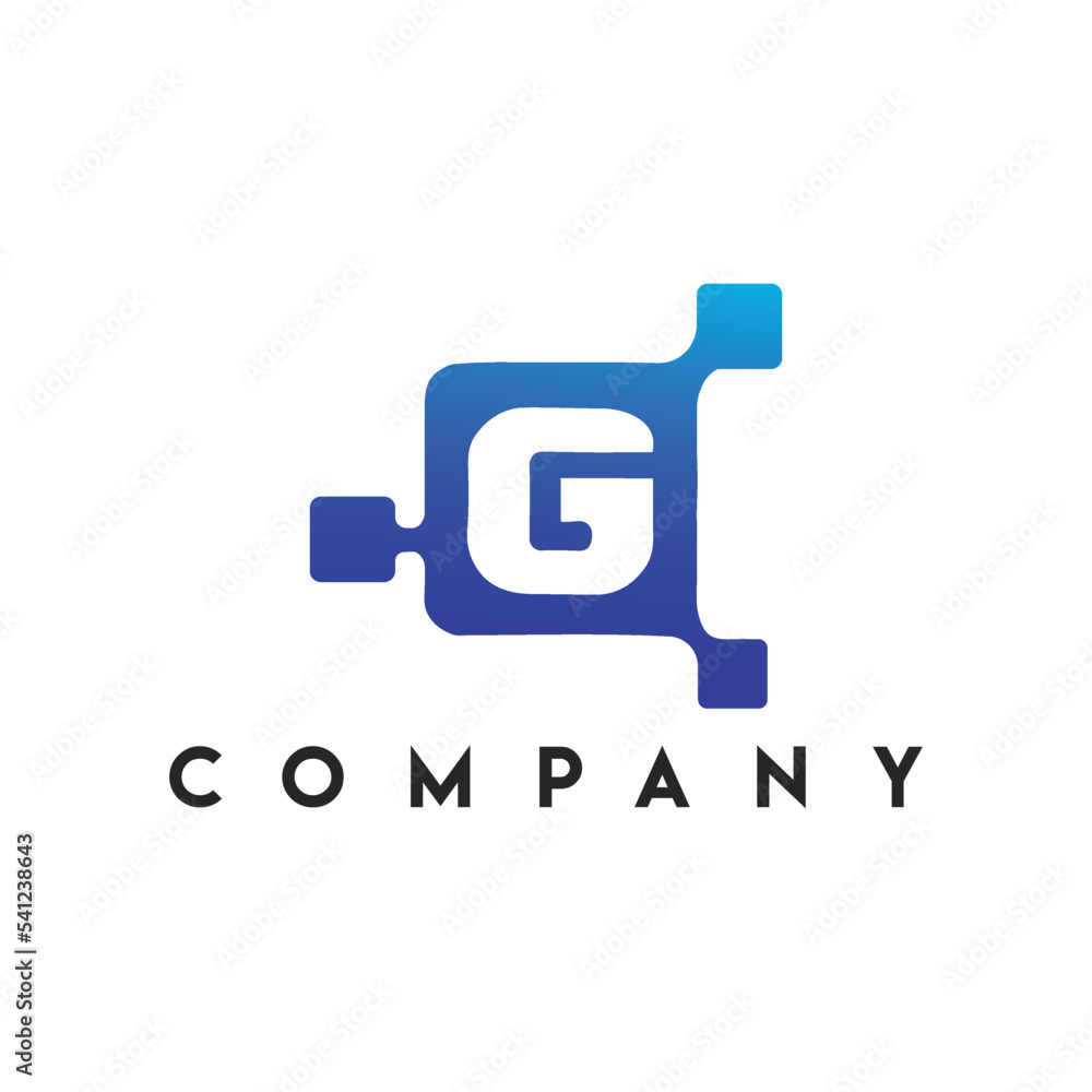 Genetic Logo, monogram logo, suitable for research, science, medical ...