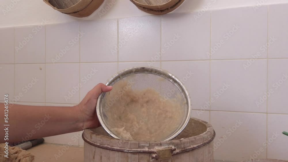 Colombia, Barichara - Paper factory workshop for homemade production of ...