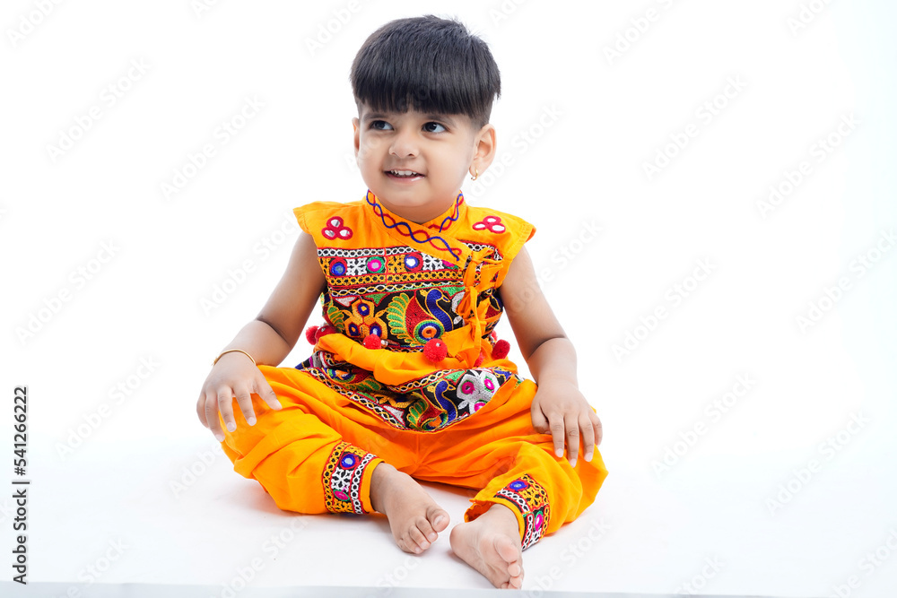 indian little boy Displaying Traditional Indian Costumes Worn During ...