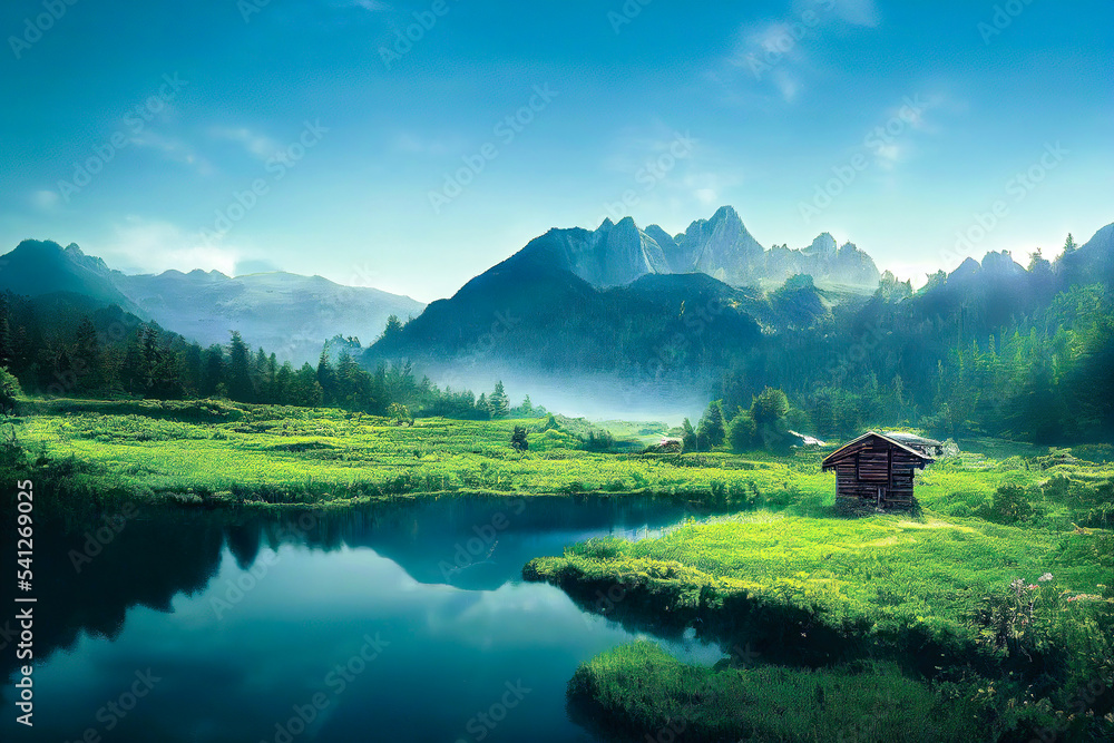 Pretty Summer Scenery