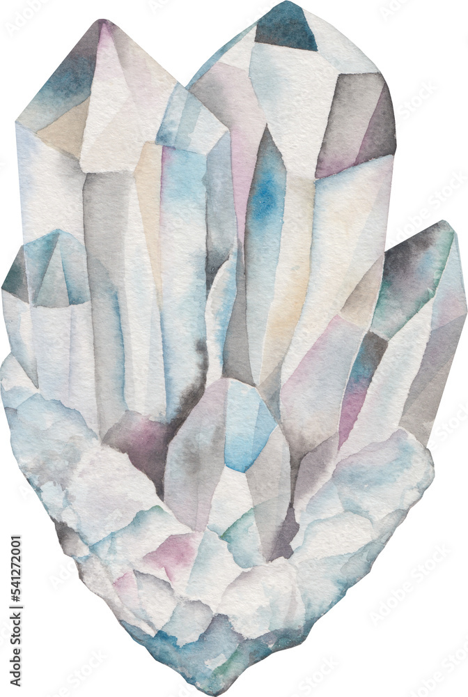 Transparent Background clear quartz stone Illustration Png. Transparent ...