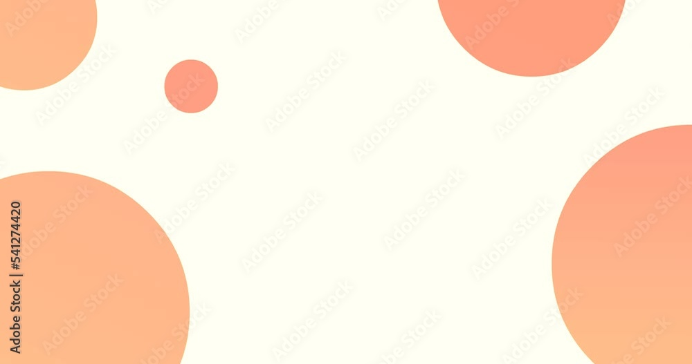 beige circle background animation Stock Video | Adobe Stock