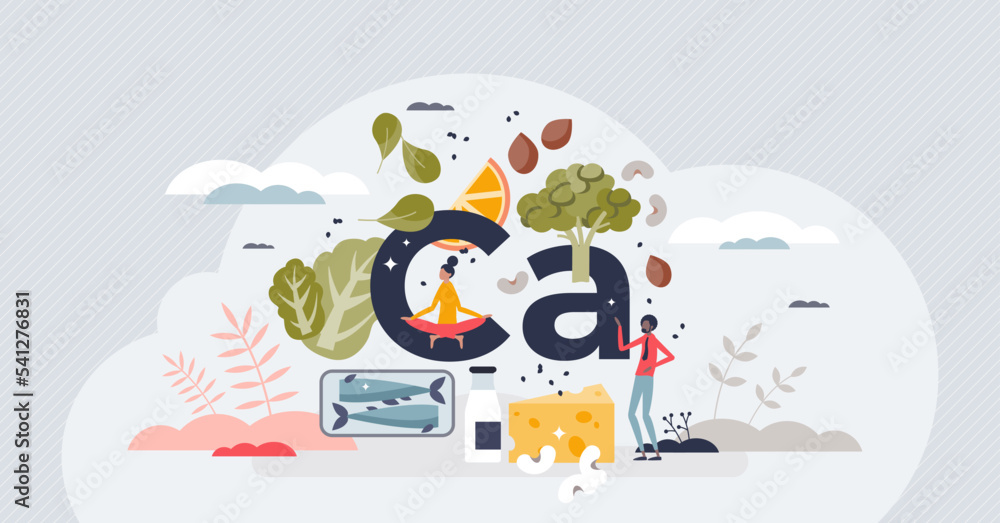 Calcium minerals and healthy eating diet for strong bones and teeth ...