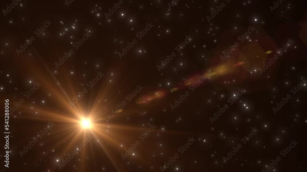 Vidéo Stock Optical Lens Flare, Optical Lens Flare Effect On Black ...