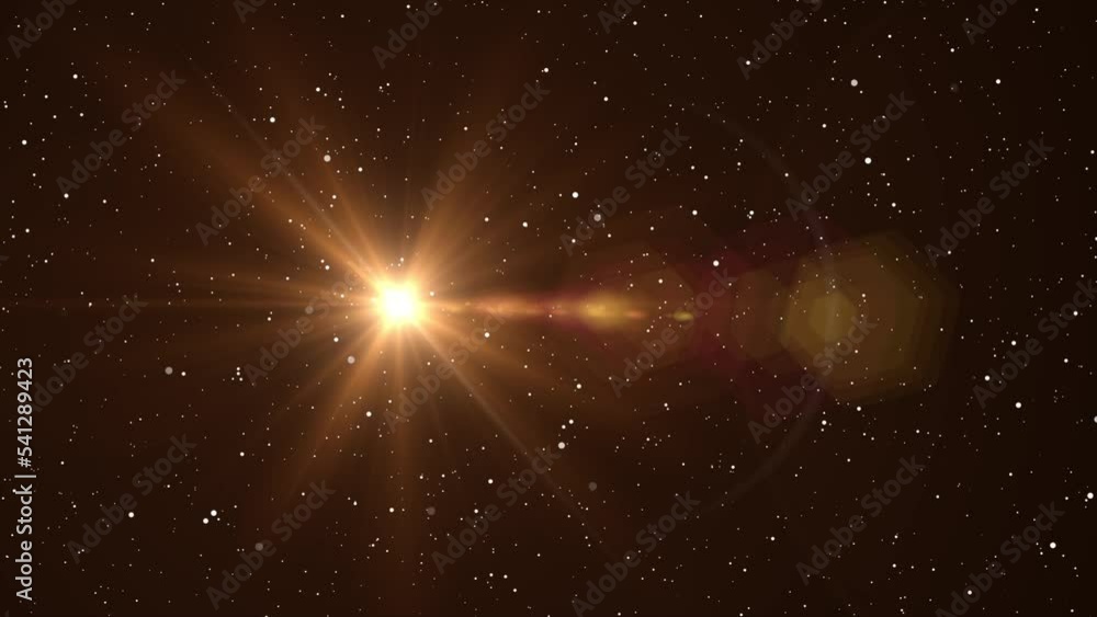 Video Stock Optical Lens Flare, Optical Lens Flare Effect On Black ...