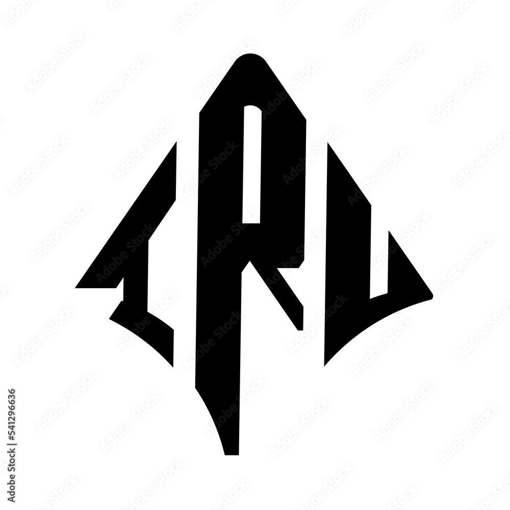 IRV logo. IRV logo letter logo design vector image. IRV letter logo ...