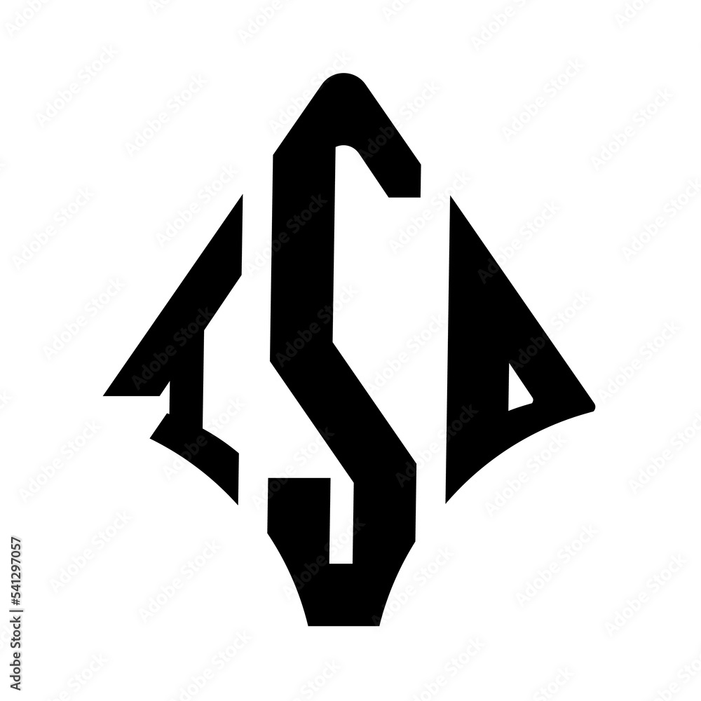 ISD logo. ISD logo letter logo design vector image. ISD letter logo ...