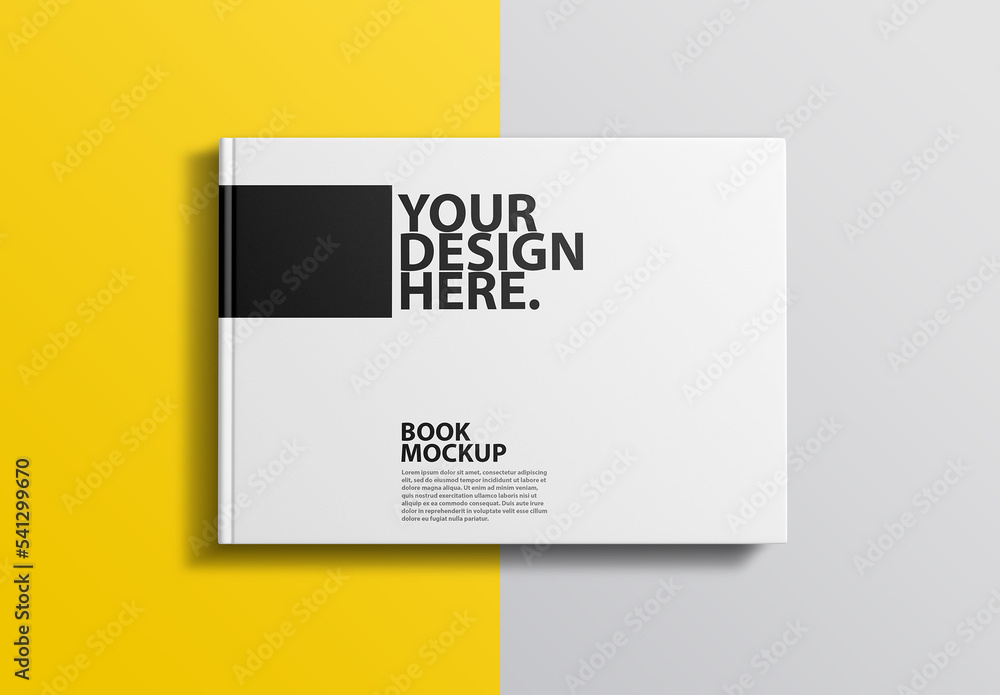 Album Book Mockup with Hard Cover Stock Template | Adobe Stock