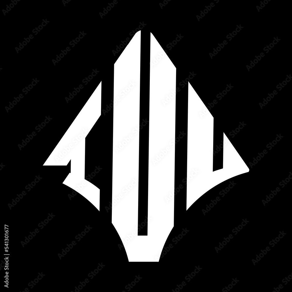 IVV logo. IVV logo letter logo design vector image. IVV letter logo ...