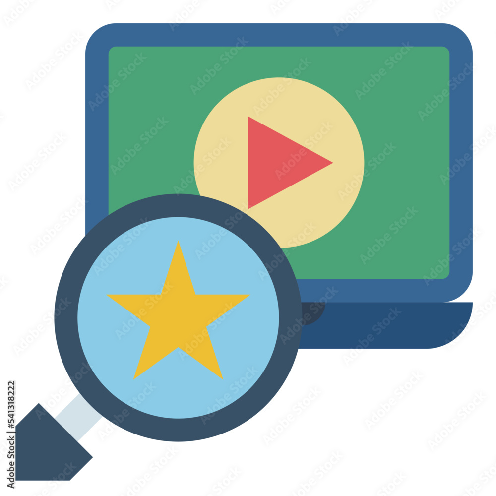 lesson flat icon Stock Vector | Adobe Stock