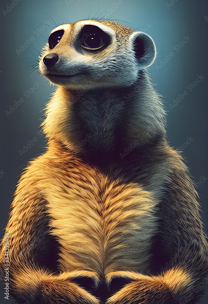 Portrait of elephant wearing suit and standing in proud pose. Dapper ...