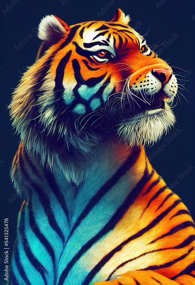 Portrait of elephant wearing suit and standing in proud pose. Dapper ...