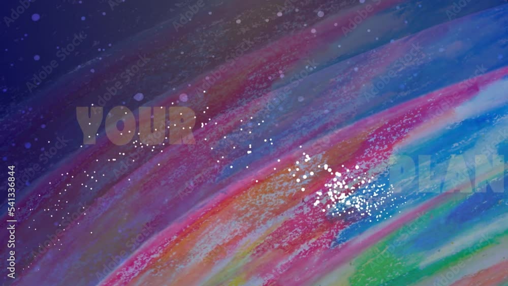 Animation on the planet the earth. Planet and sea Stock Video | Adobe Stock