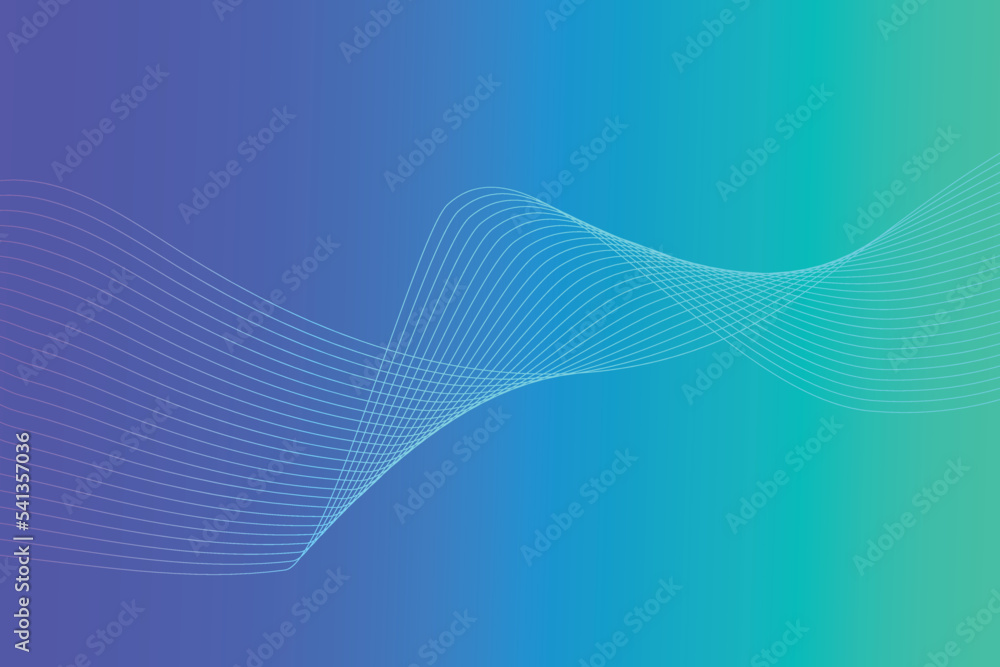 Abstract line wave linear gradient background. Modern colorful wavy ... Abstract line wave linear gradient background. Modern colorful wavy ...