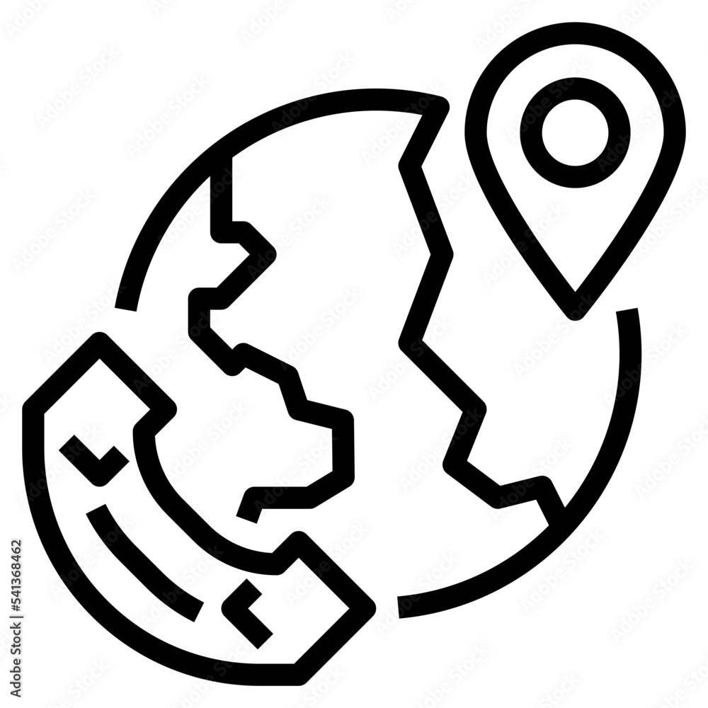 world line icon Stock Vector | Adobe Stock