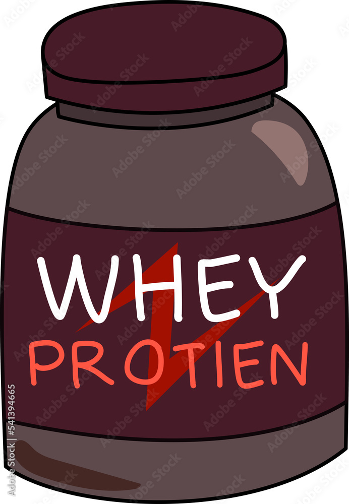 whey diet fitness healthy clipart Stock Illustration | Adobe Stock