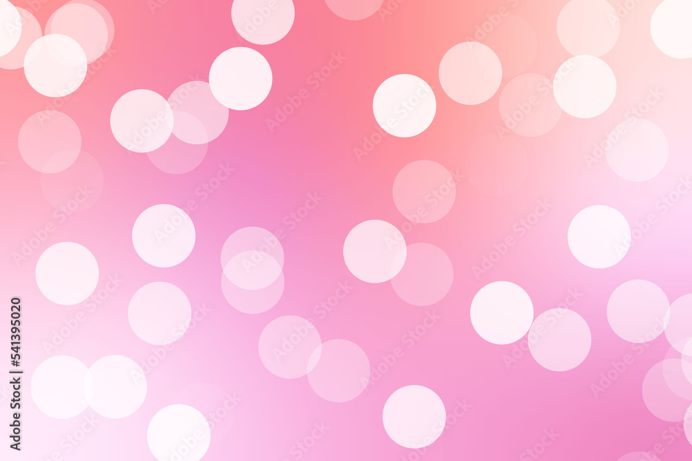 Pink Bokeh Background Stock Illustration | Adobe Stock