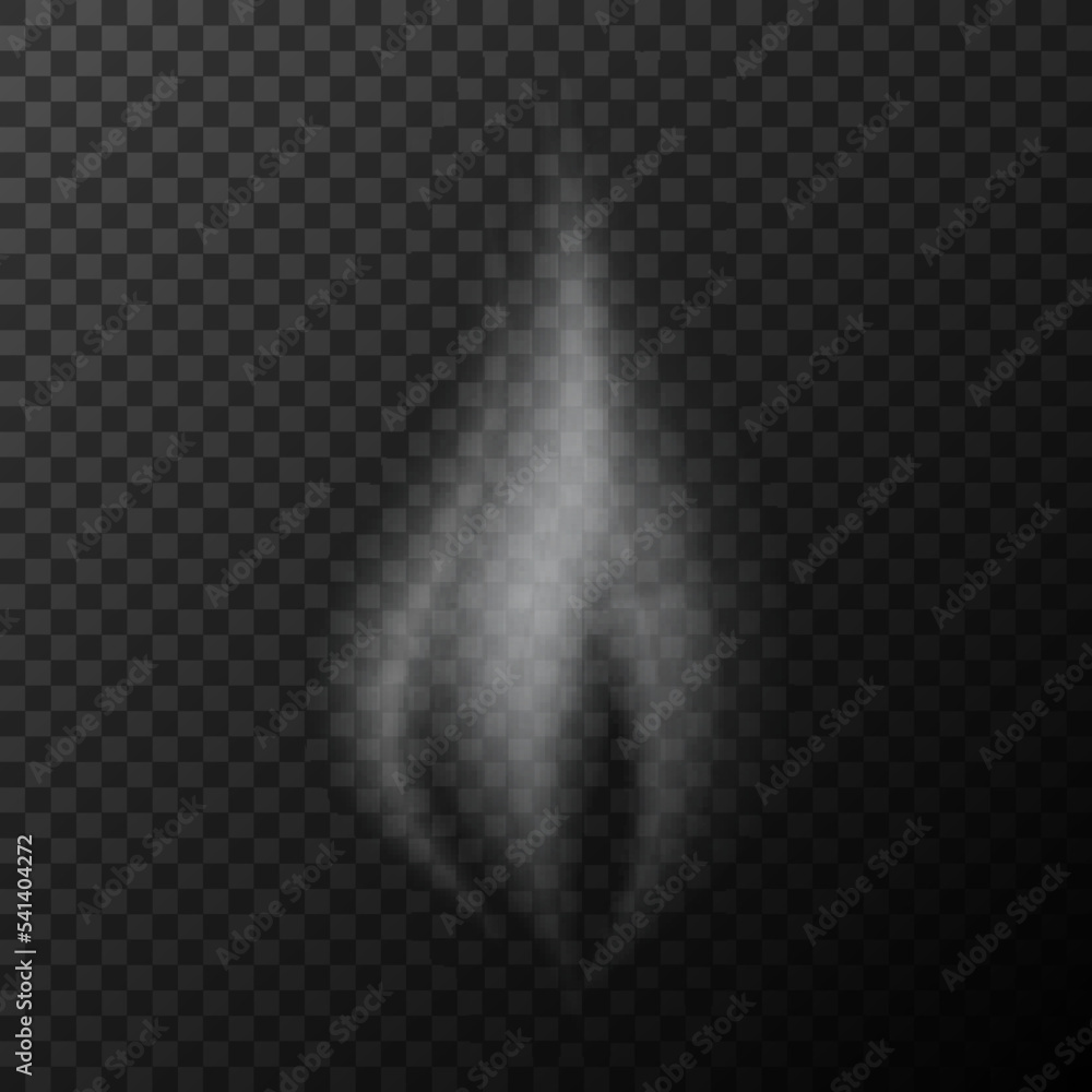 Smoke on transparent background. Steam smoke shape. Smoking vapor ...
