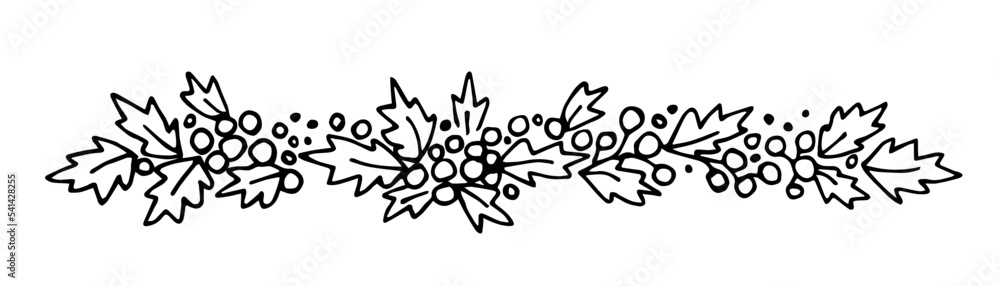 Simple Christmas Borders Black And White