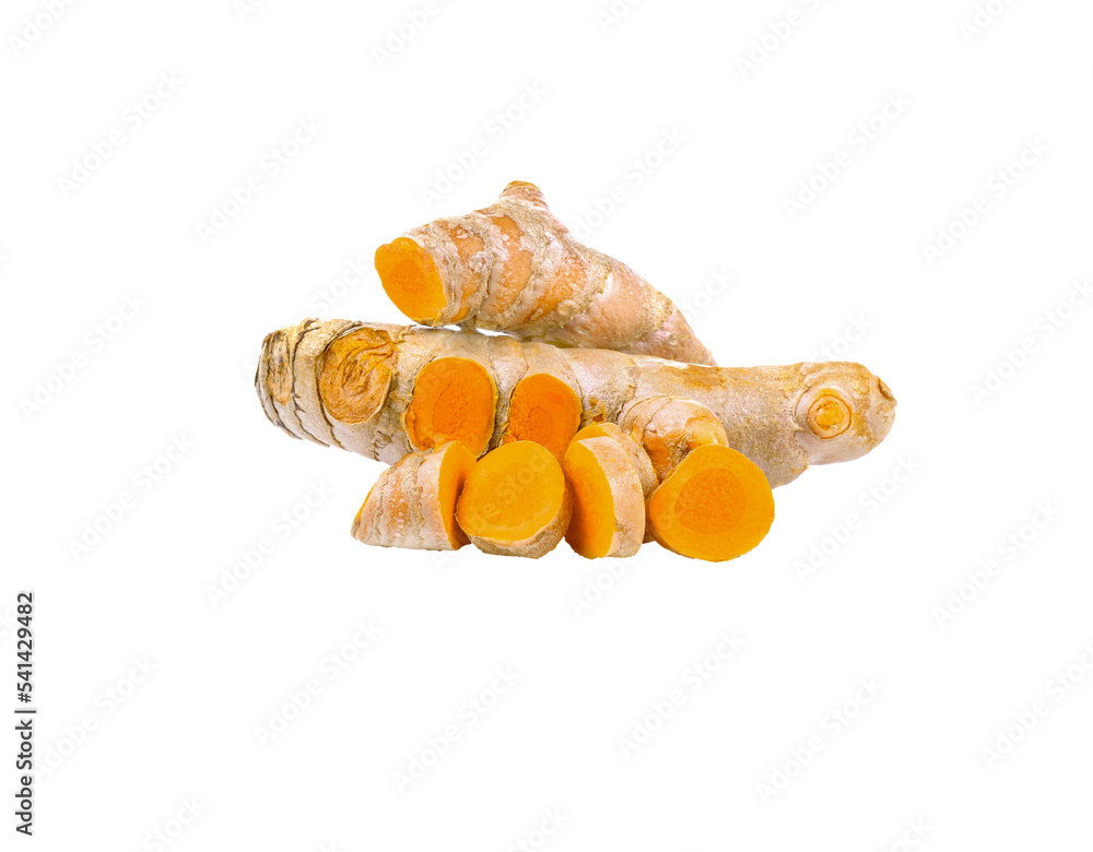 Photo & Art Print turmeric isolated on transparent png, nathanipha99