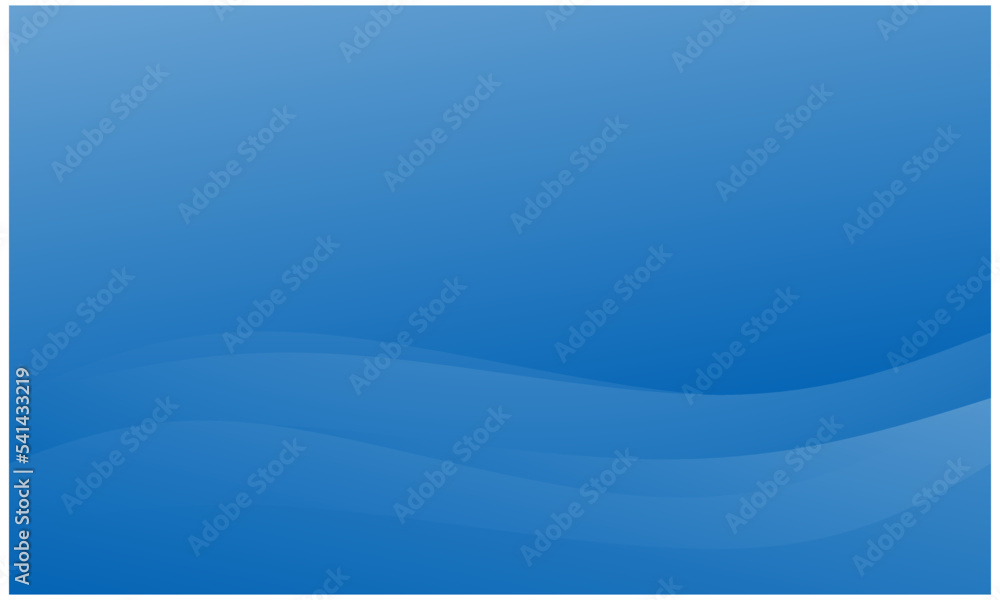 Blue abstract wave background for poster, flayer, banner, card etc ...
