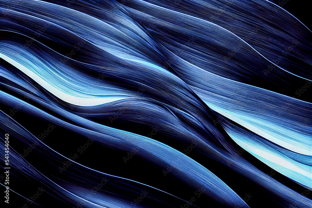 Flowing blue background Stock Illustration | Adobe Stock