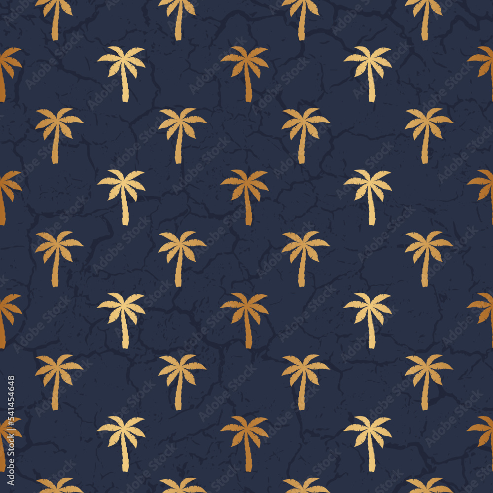 Palm seamless pattern. Abstract palm trees background. Modern palmtree ...