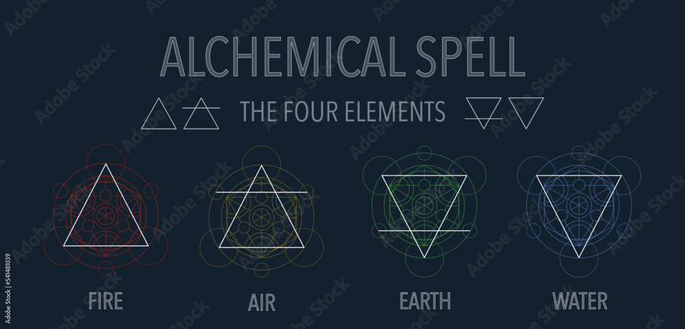 Four Triangle Symbols