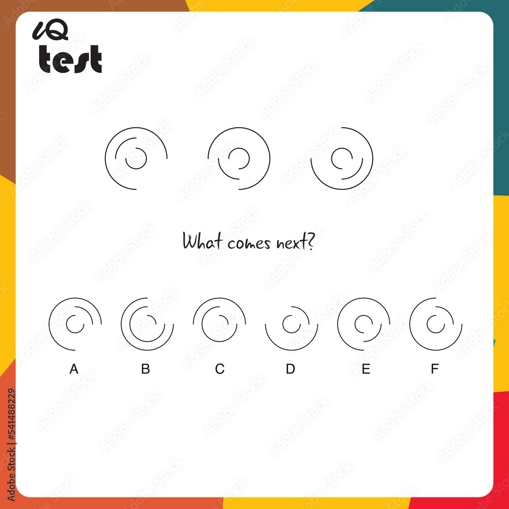 Practice Questions Worksheet for Education and IQ Test. task for the ...