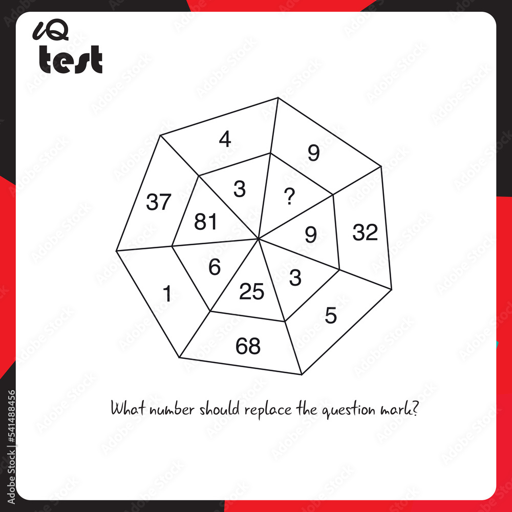 Practice Questions Worksheet for Education and IQ Test. task for the ...