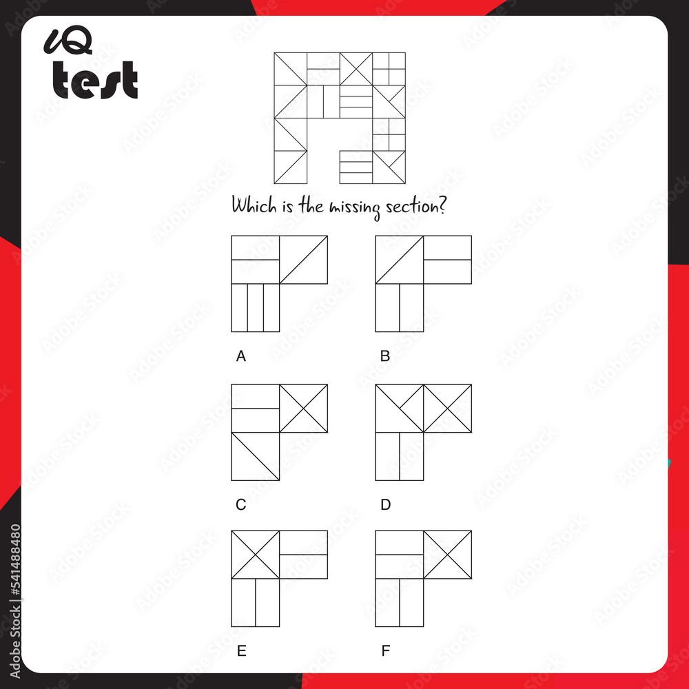 Practice Questions Worksheet for Education and IQ Test. task for the ...