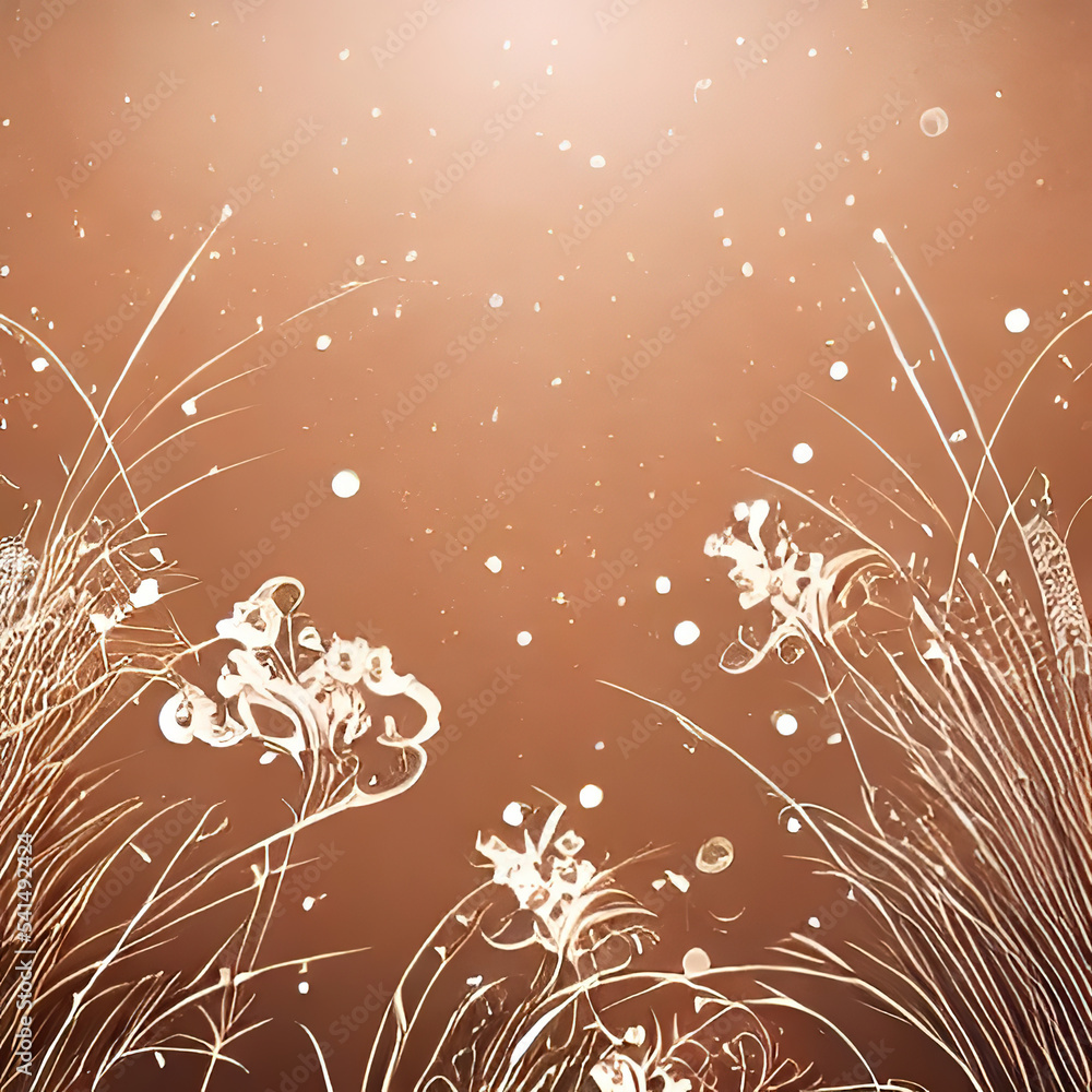 2D floral pattern for illustration Stock Illustration | Adobe Stock