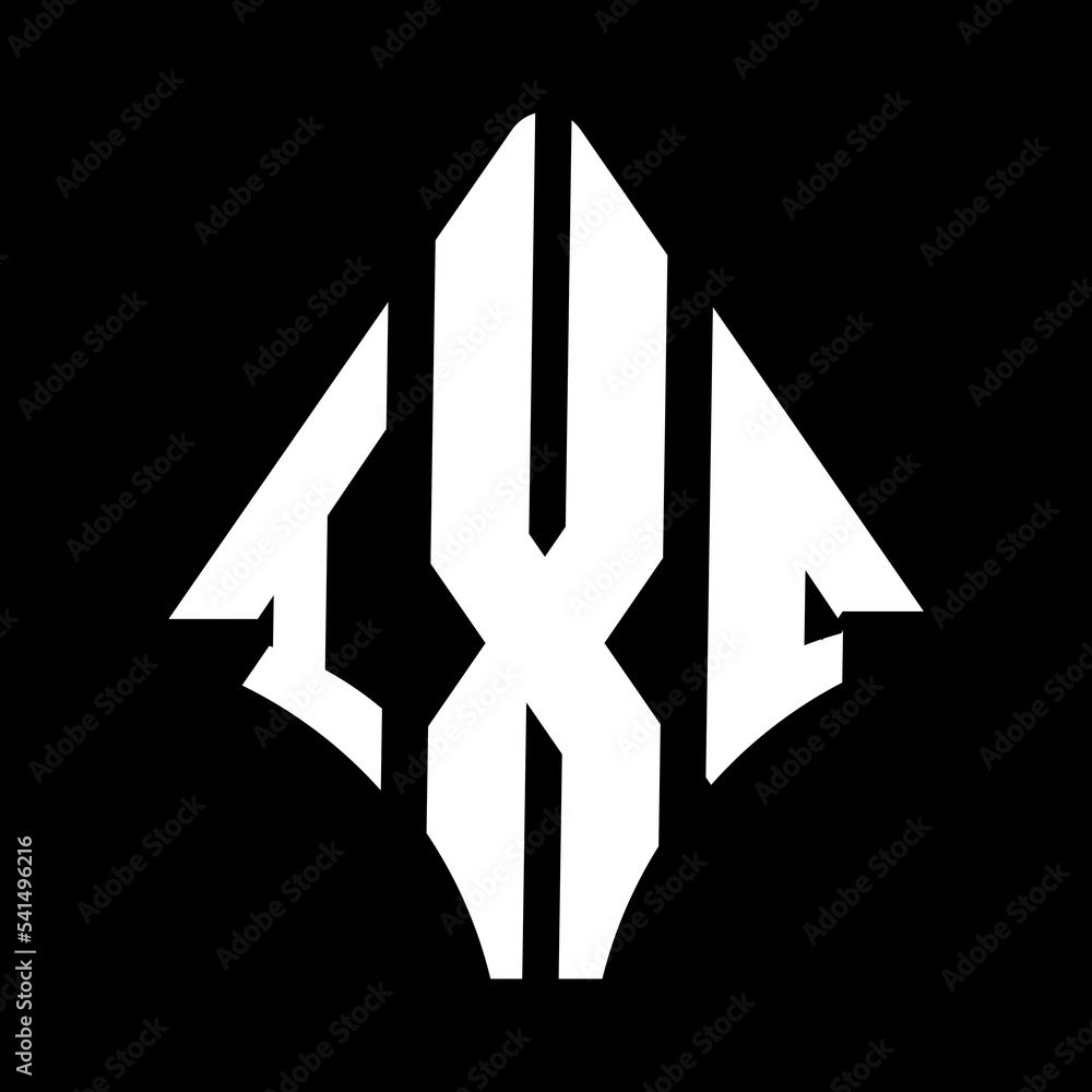 Vektorová grafika „IXC logo. IXC logo letter logo design vector image. IXC letter logo design ...