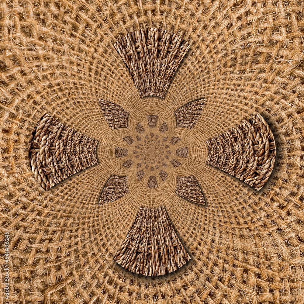 Vintage fashion background with jute sack pattern. Spread awareness of ...