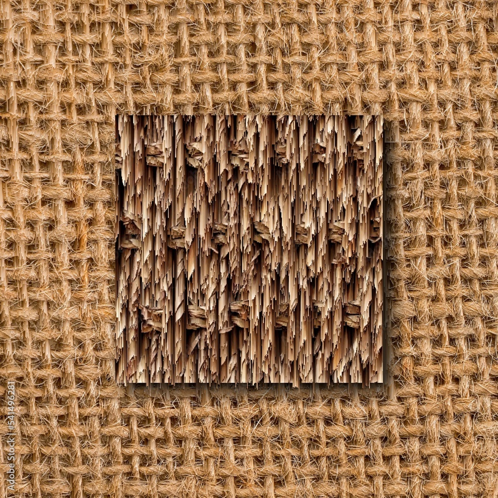 Vintage fashion background with jute sack pattern. Spread awareness of ...