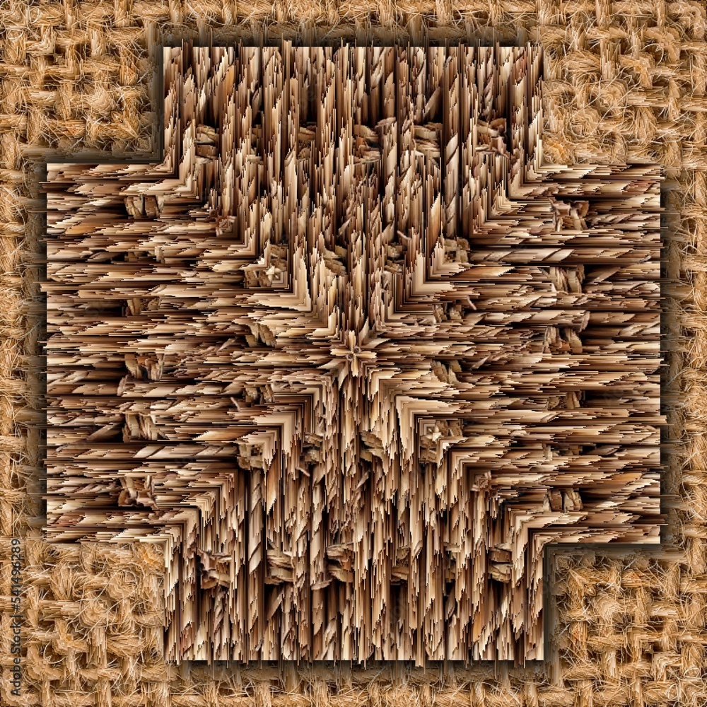 Vintage fashion background with jute sack pattern. Spread awareness of ...