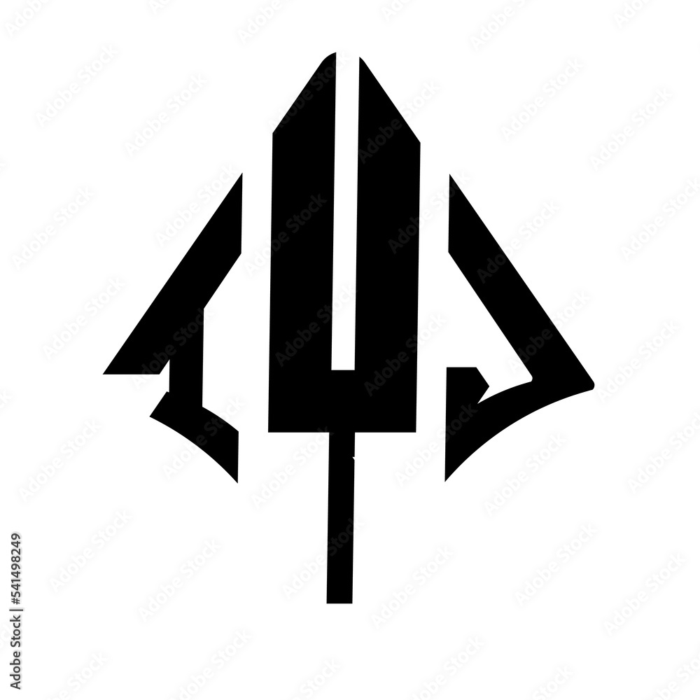 IYJ logo. IYJ logo letter logo design vector image. IYJ letter logo ...