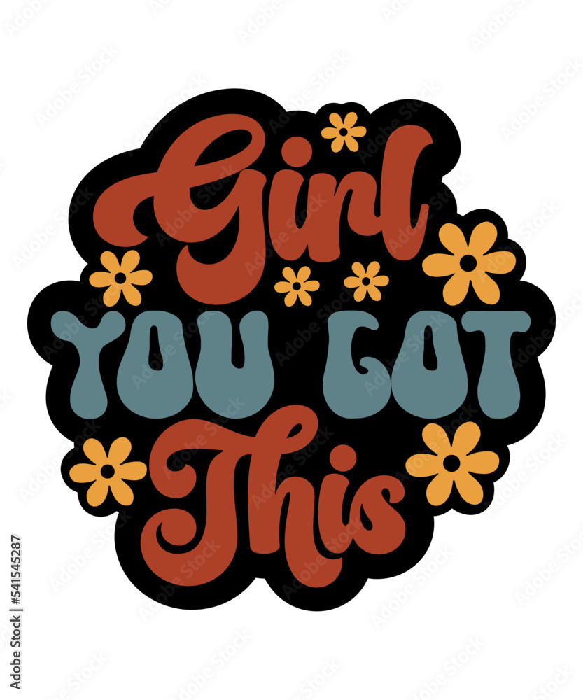 Groovy Inspirational Bundle Svg, Groovy Svg,Boho Svg Inspirational ...