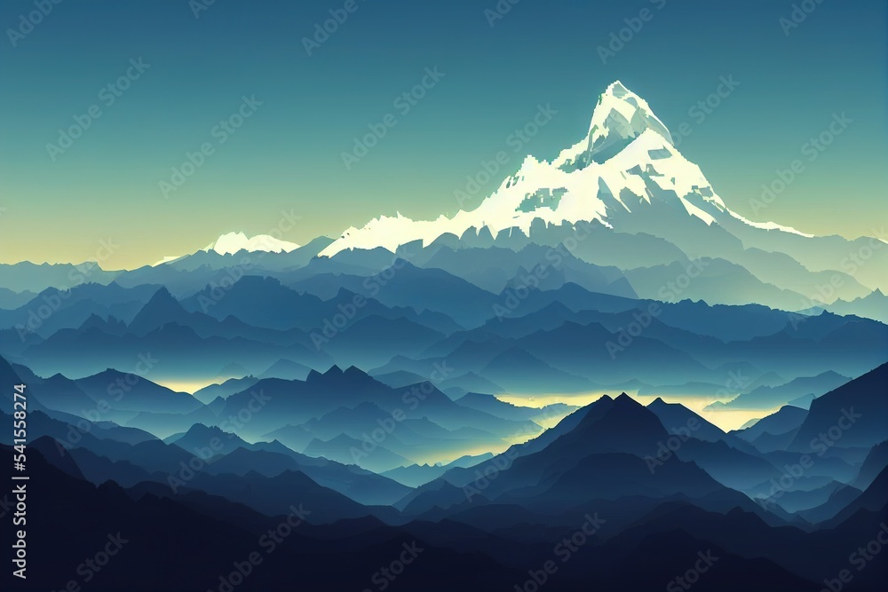 Pixel art of Swiss Alps Jungfrau Aletsch, Switzerland. for NFT ...